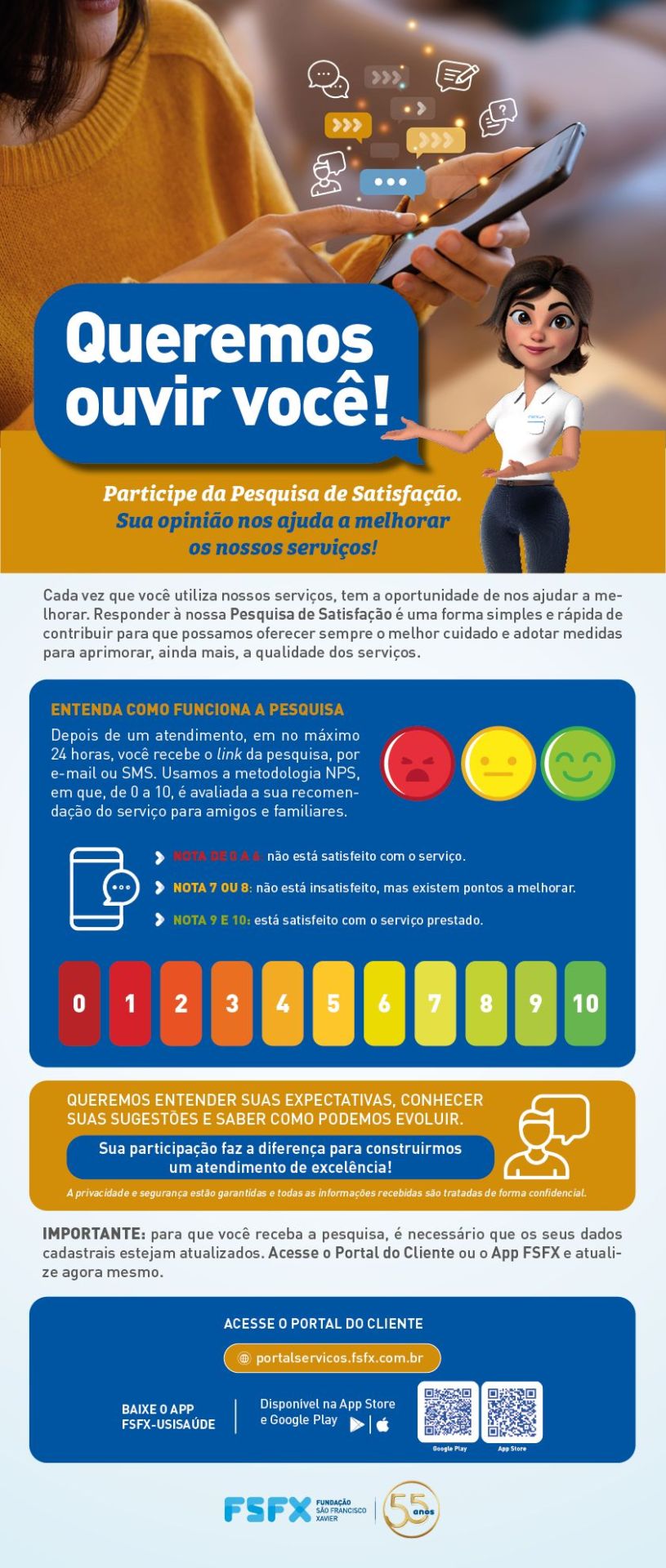 Pesquisa de Satisfação – Sua opinião nos ajuda a melhorar os nossos ...
